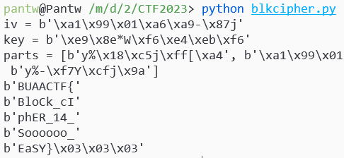 BUAACTF 2023 Writeup - 葡萄味的一眼清泉